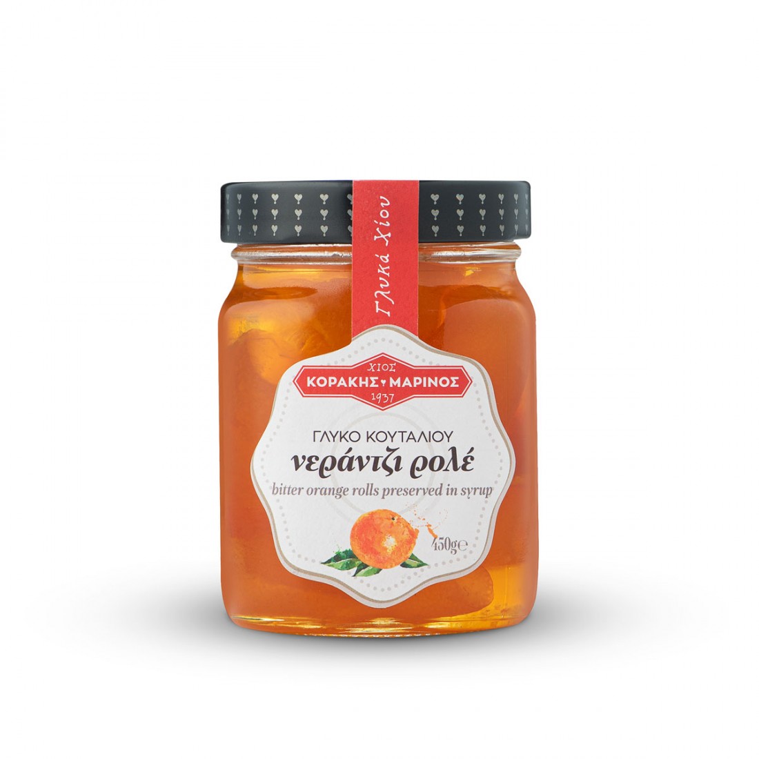 Γλυκό κουταλιού νεράντζι ρολέ 450γρ.