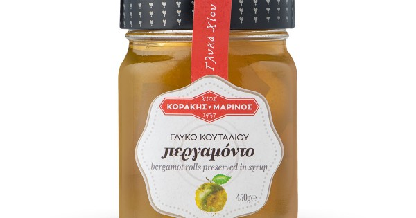 Γλυκό κουταλιού περγαμόντο 450γρ.