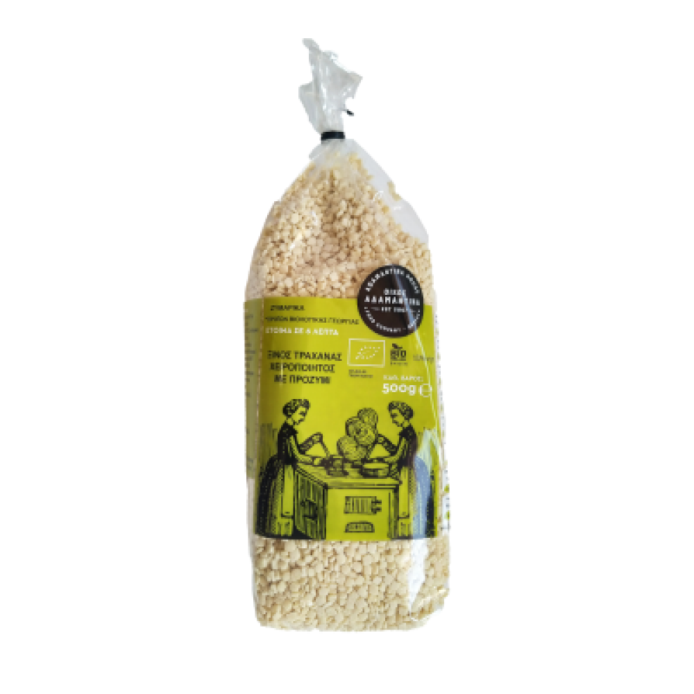 Τραχανάς 100% Vegan Αδαμαντίνα 500γρ. ΒΙΟ